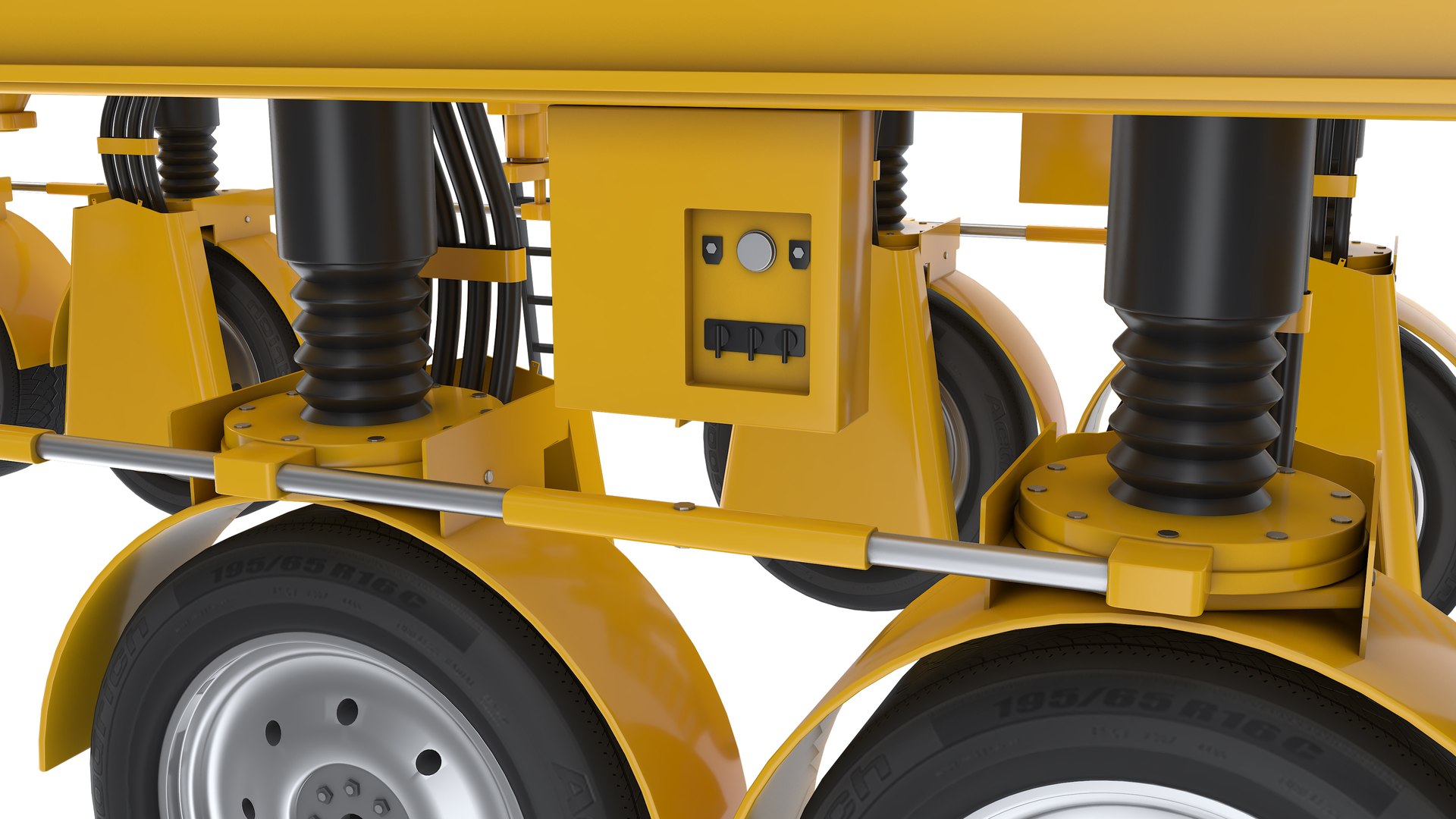 3D Straddle Carrier Model - TurboSquid 2278200