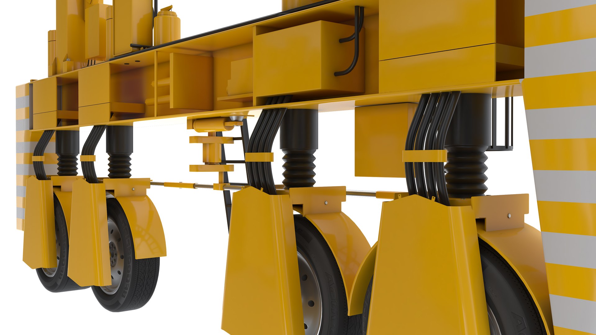 3D Straddle Carrier Model - TurboSquid 2278200