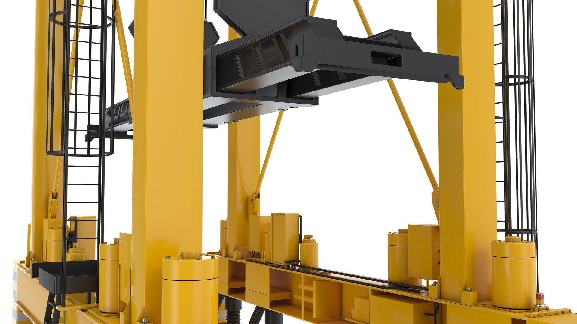 3D Straddle Carrier Model - TurboSquid 2278200