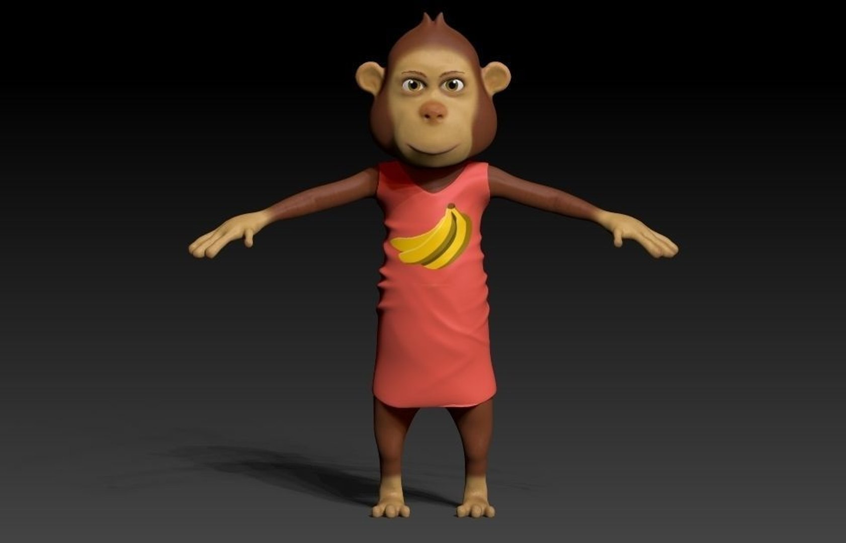 Ape Family Model - TurboSquid 1391900