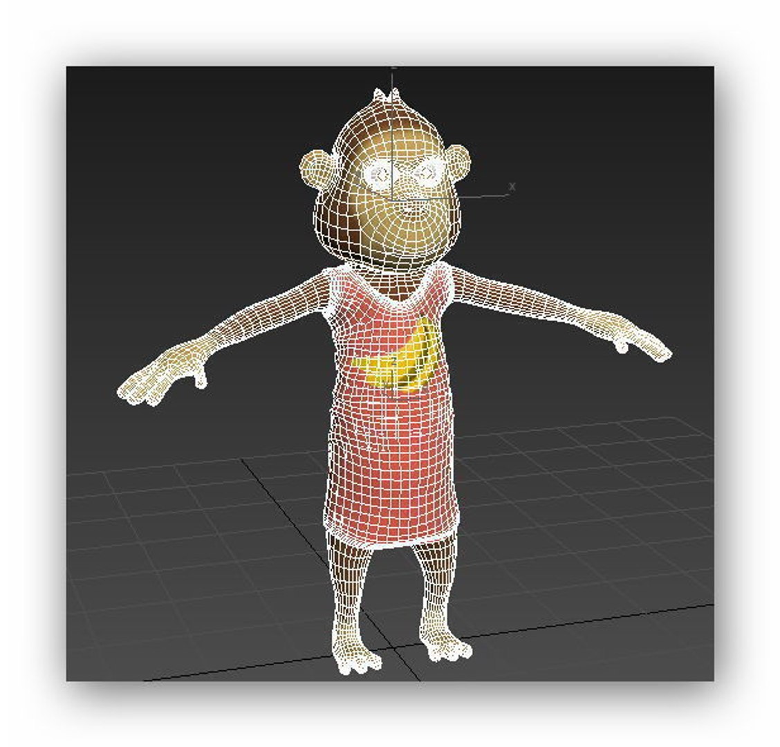 Ape Family Model - TurboSquid 1391900