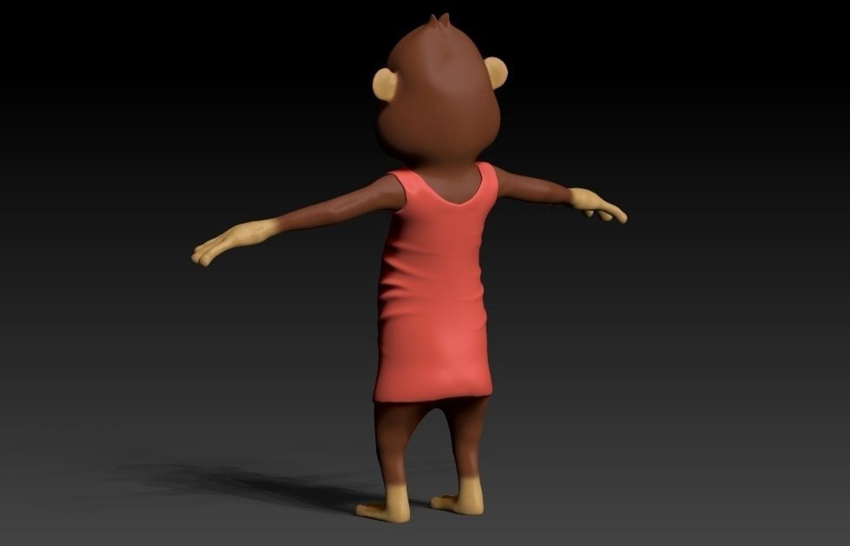 Ape Family Model - TurboSquid 1391900