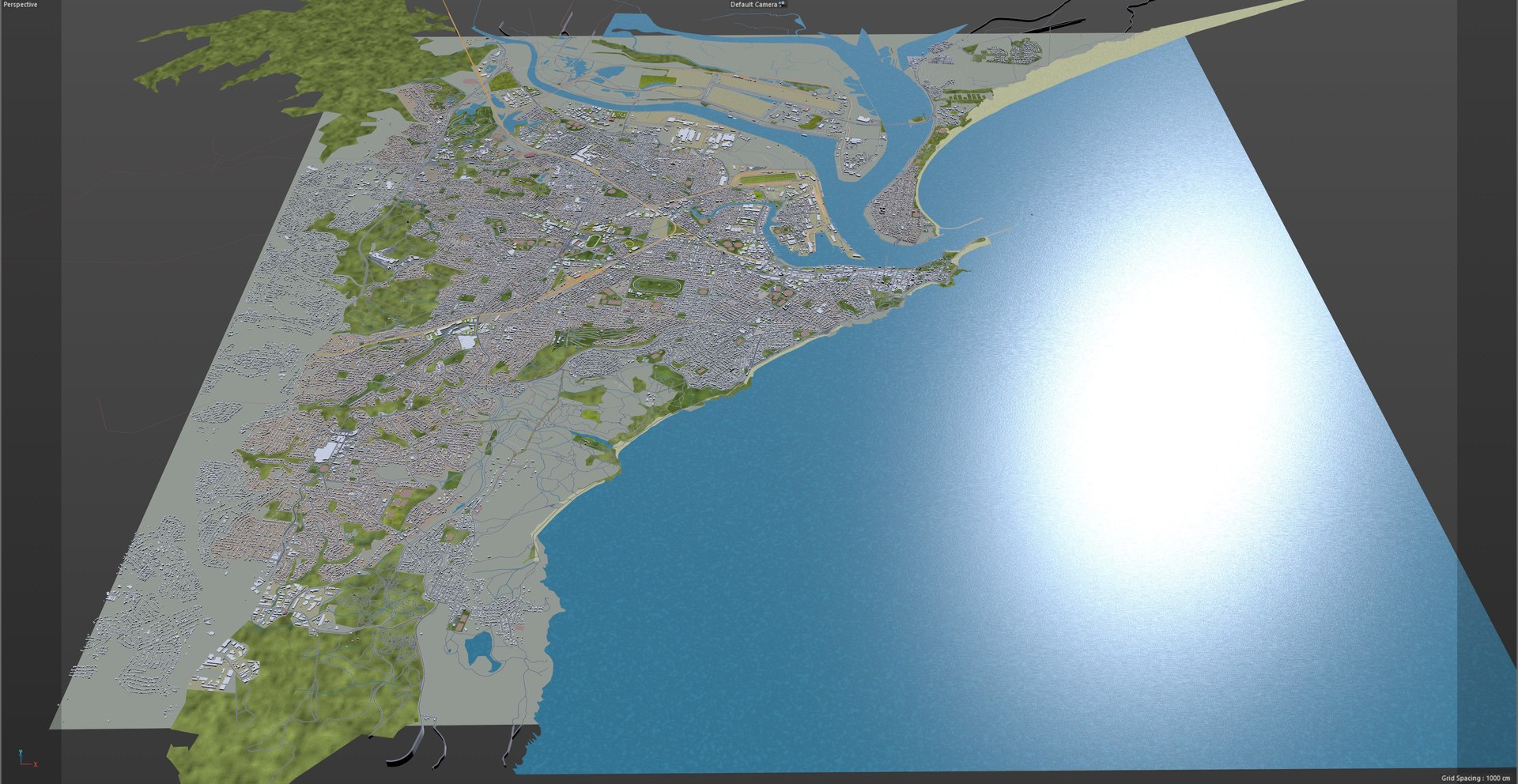 Newcastle Australia Model - TurboSquid 1720463