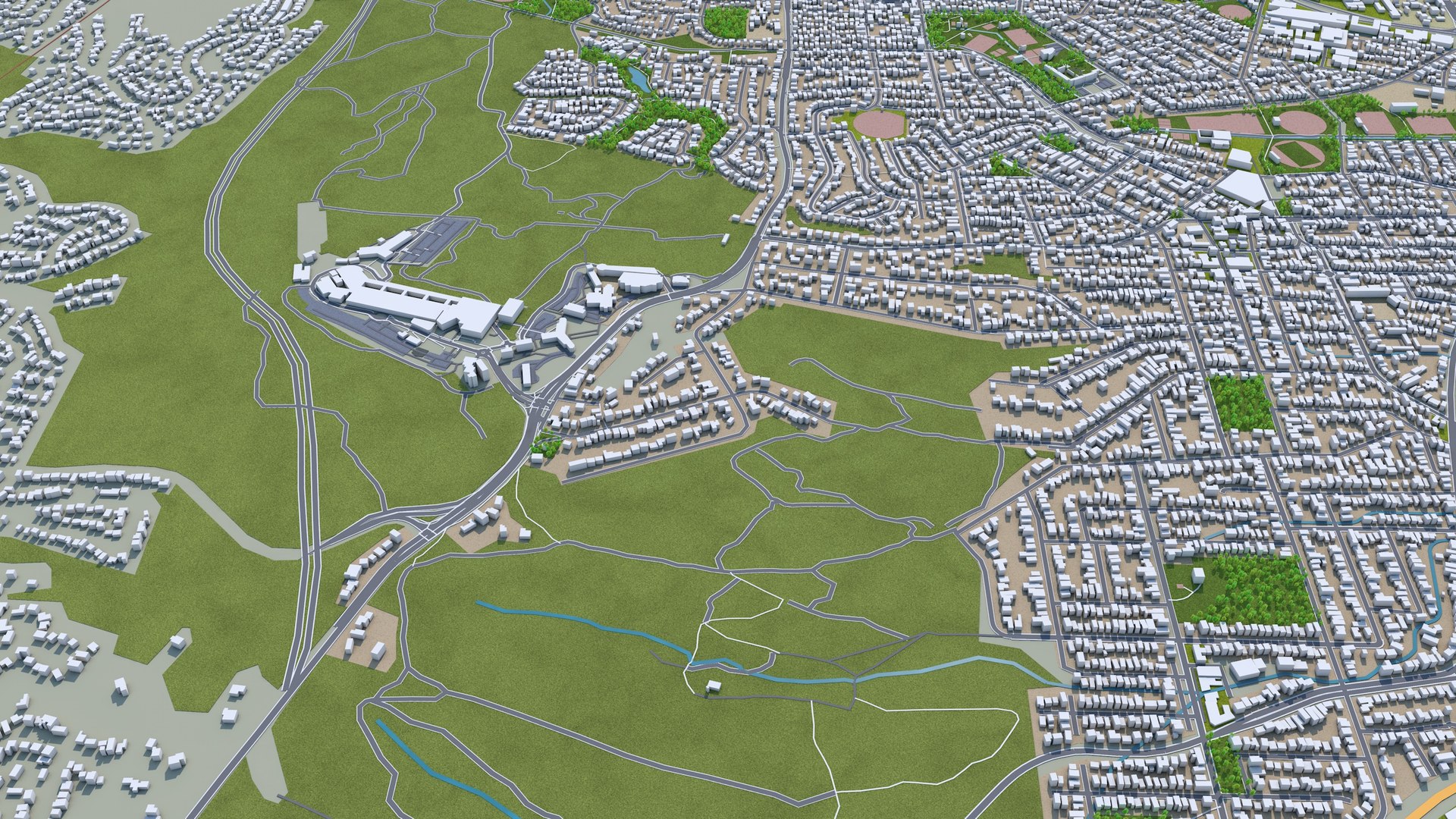 Newcastle Australia Model - TurboSquid 1720463