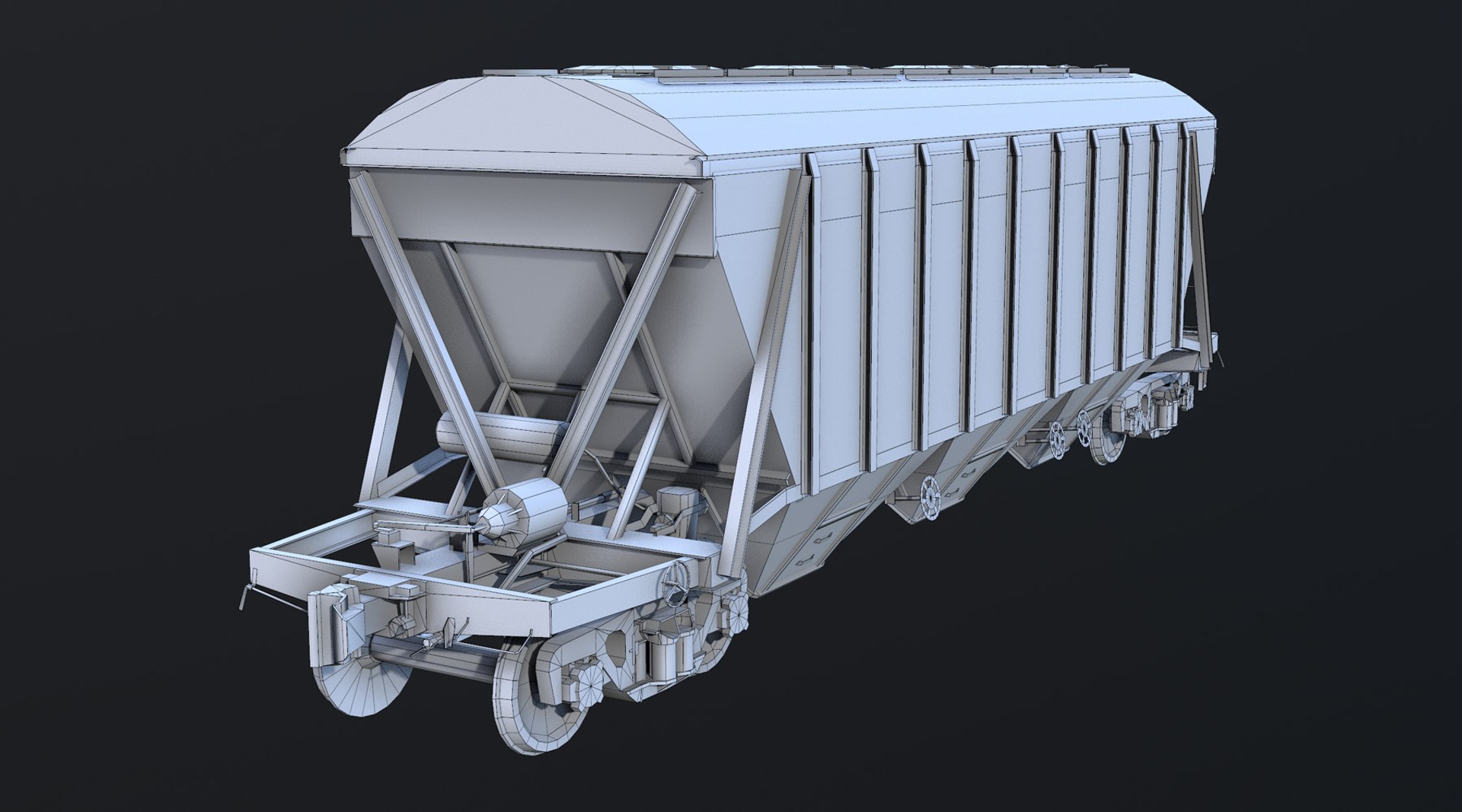 Low-poly Car Hopper 3D Model - TurboSquid 1311559