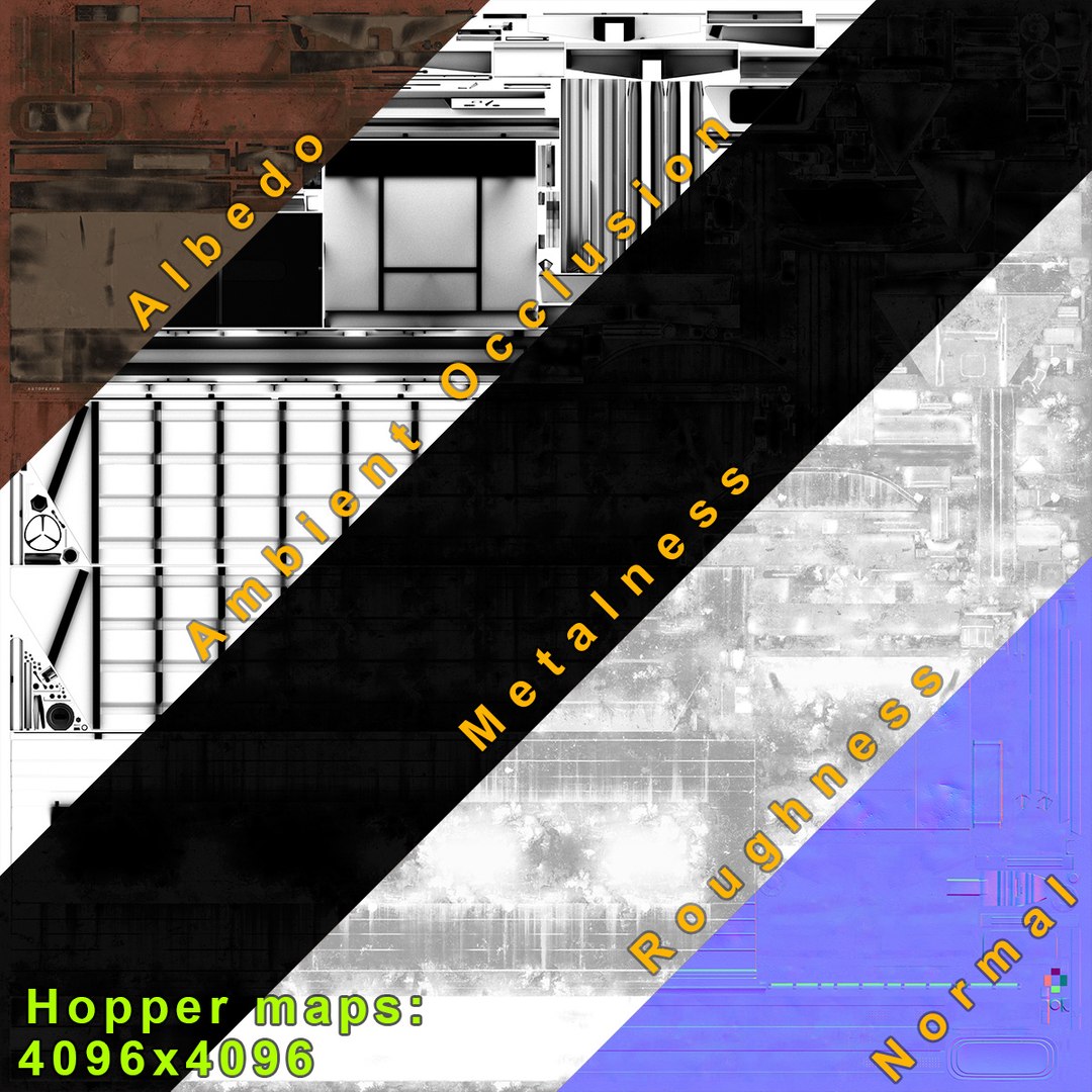 Low-poly Car Hopper 3D Model - TurboSquid 1311559