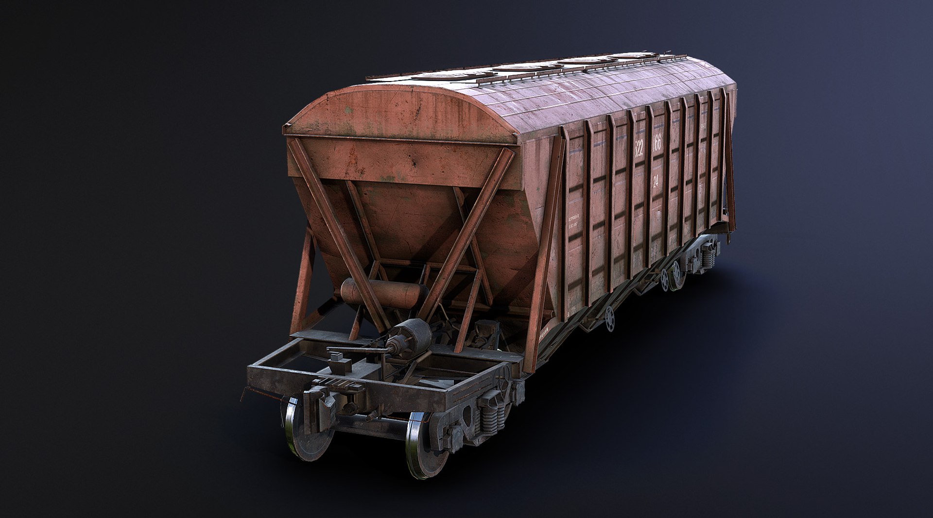 Low-poly Car Hopper 3D Model - TurboSquid 1311559