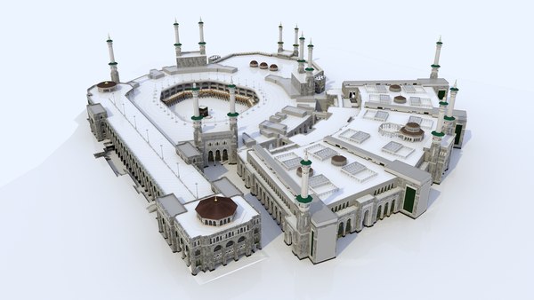 3d model masjid al haram