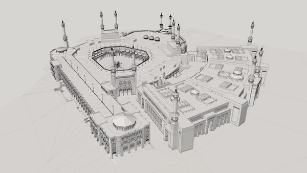 3d model masjid al haram