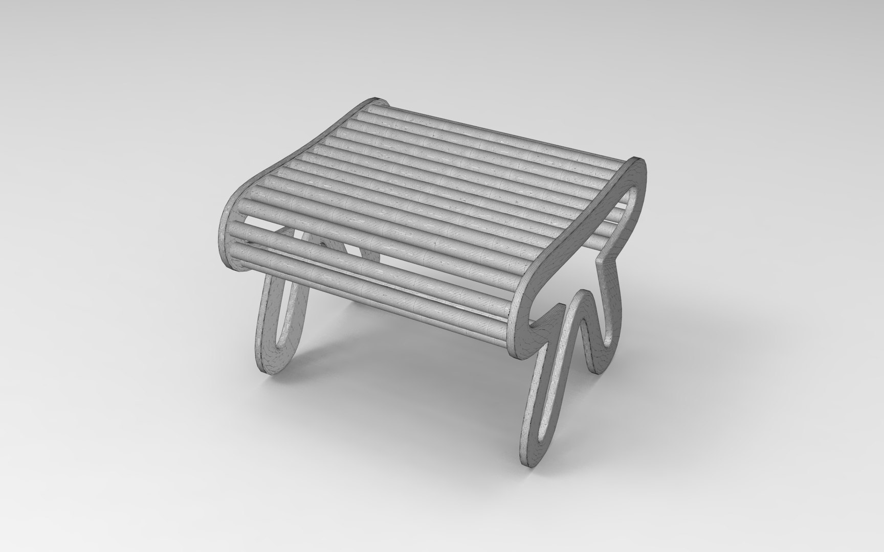 3D Fly Stool - TurboSquid 2055481