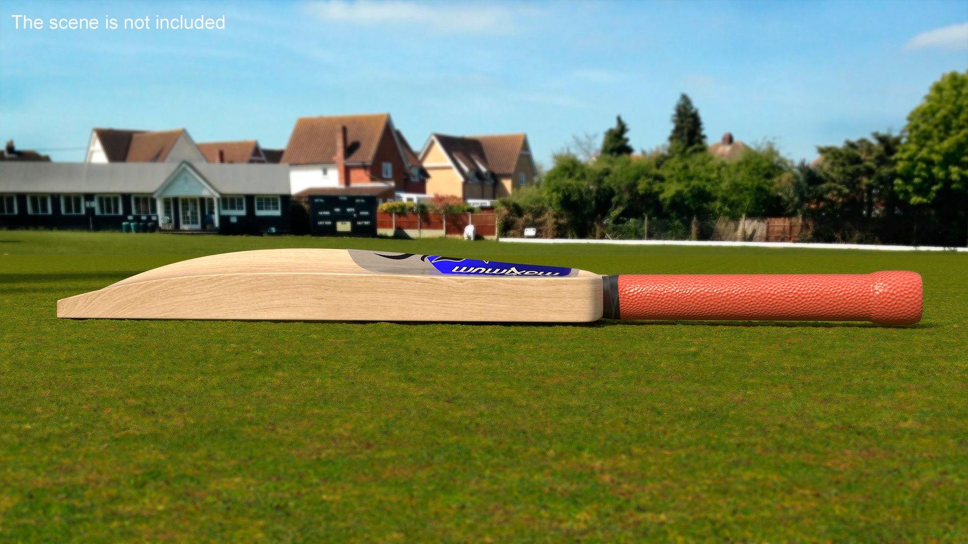 English Willow Cricket Bat Model - TurboSquid 2161349