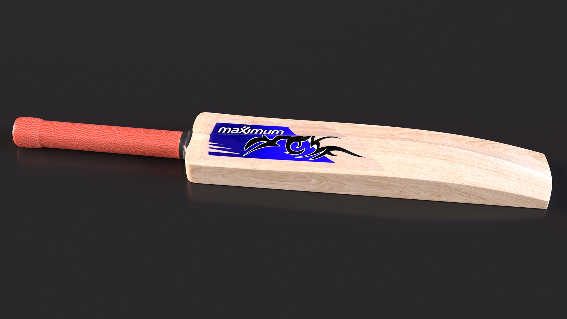 English Willow Cricket Bat Model - TurboSquid 2161349