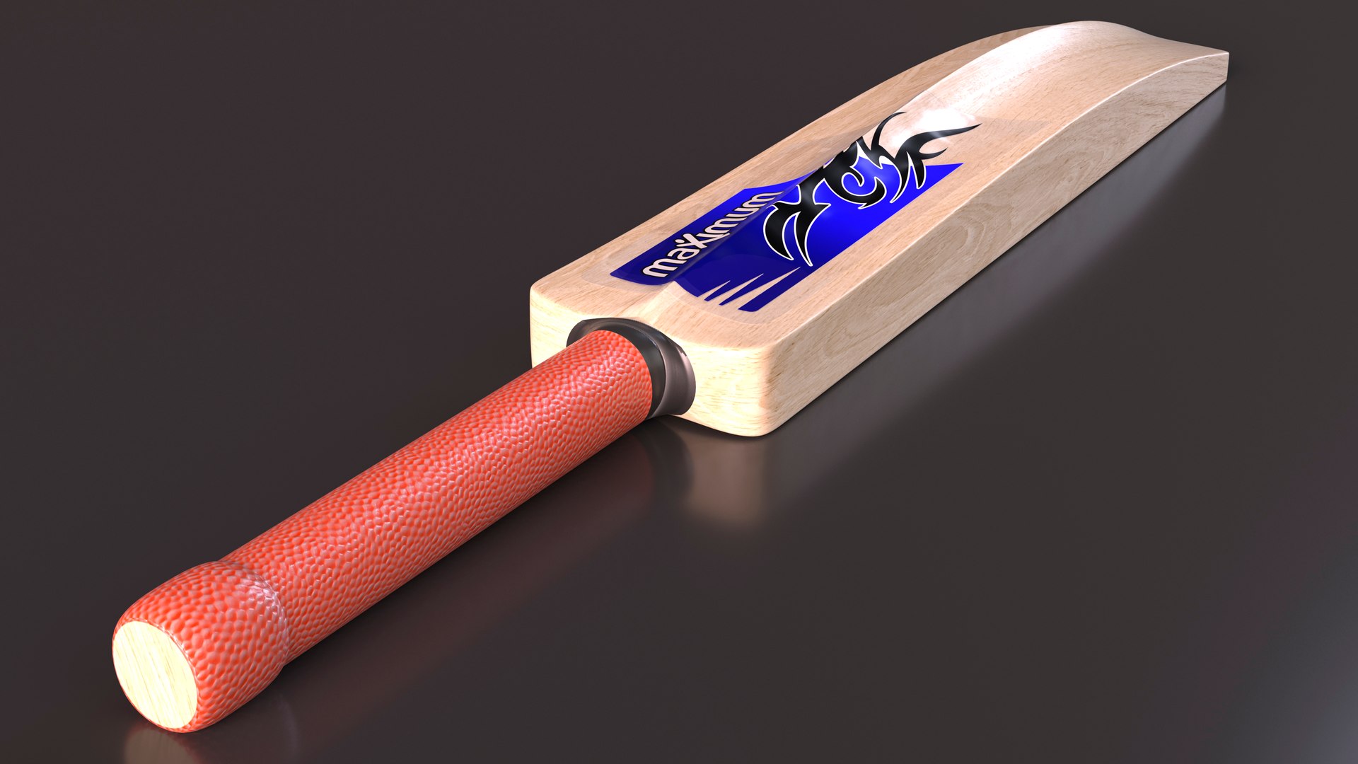 English Willow Cricket Bat Model - TurboSquid 2161349