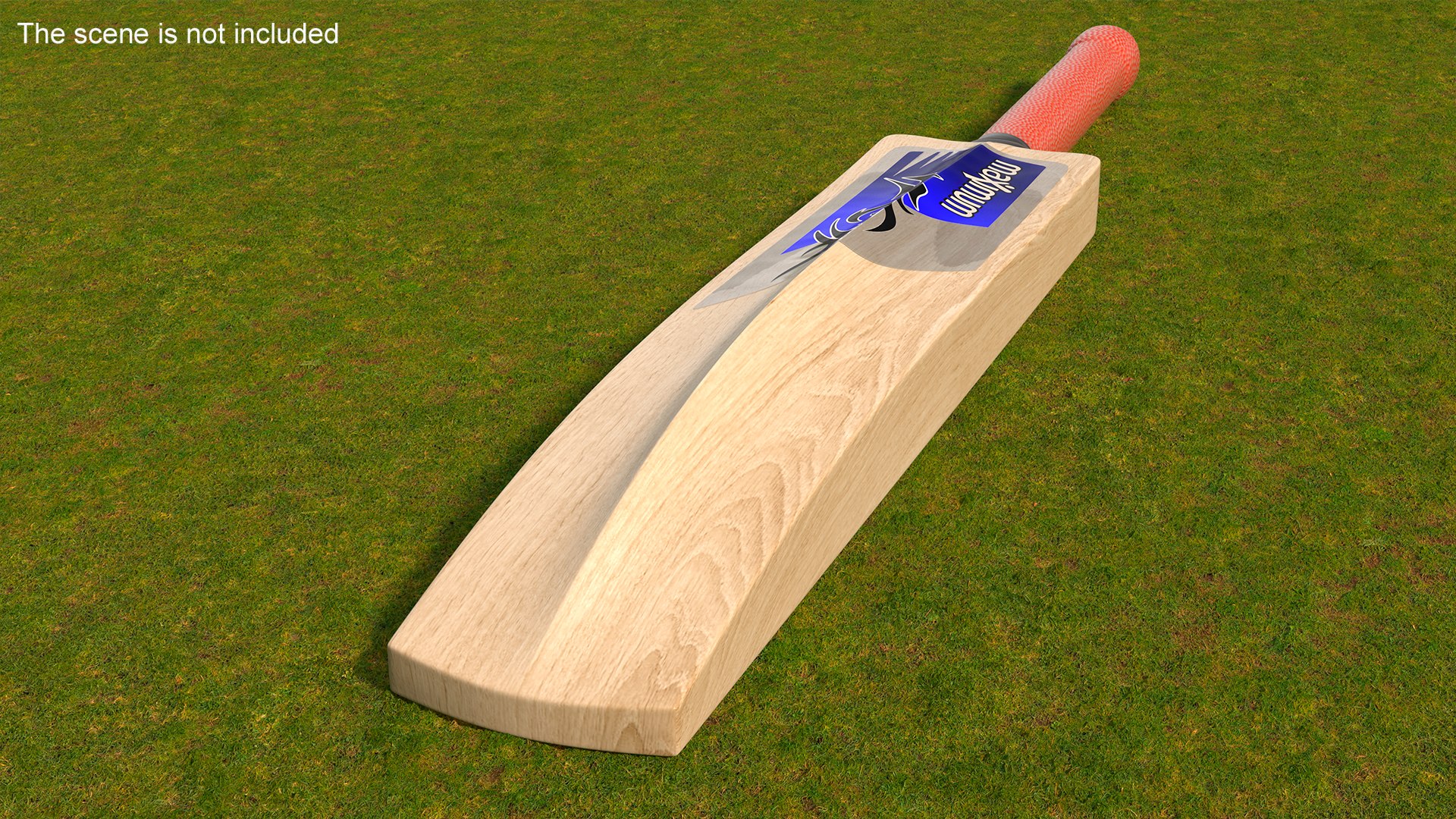English Willow Cricket Bat Model - TurboSquid 2161349