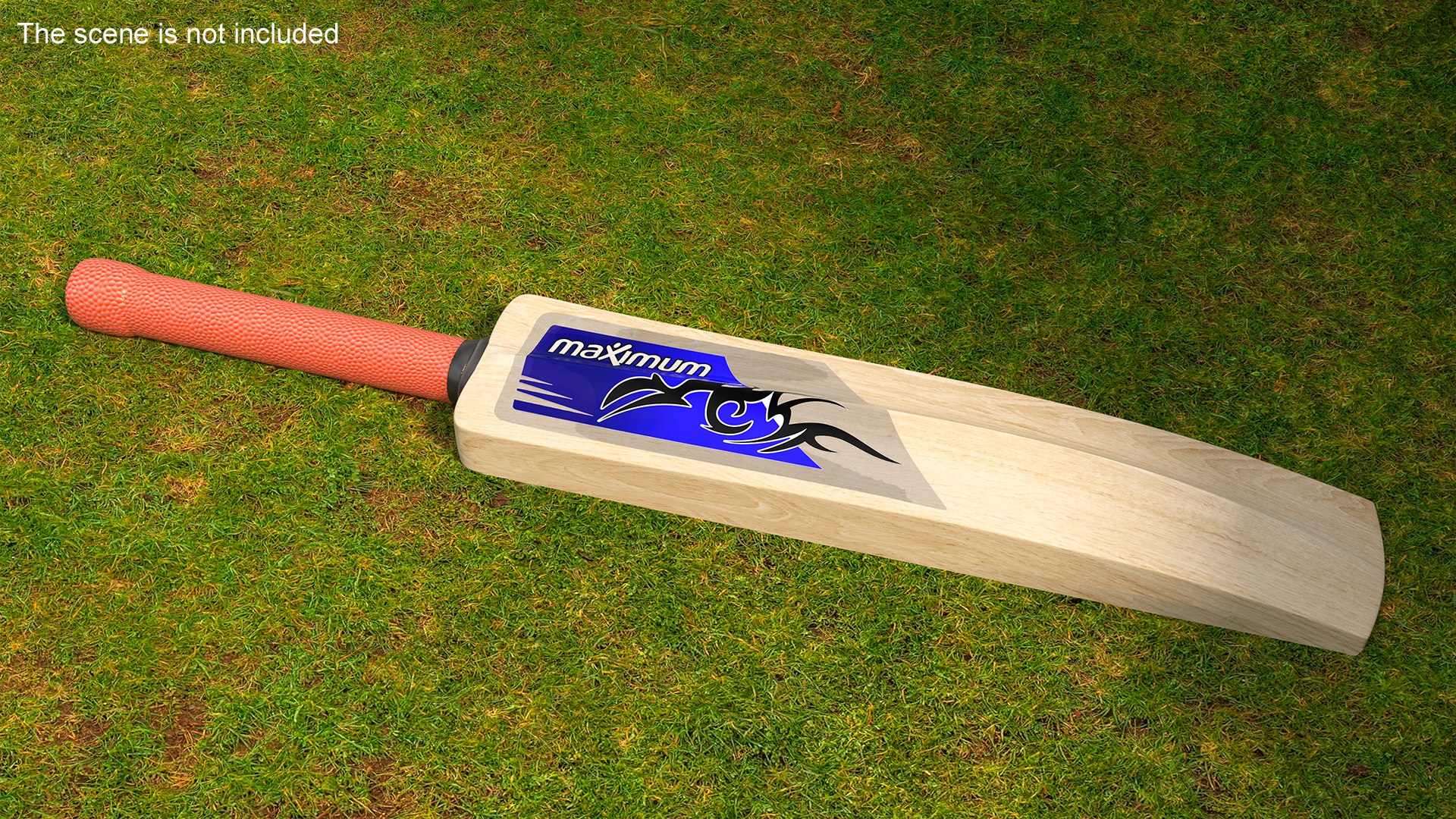 English Willow Cricket Bat model - TurboSquid 2161349