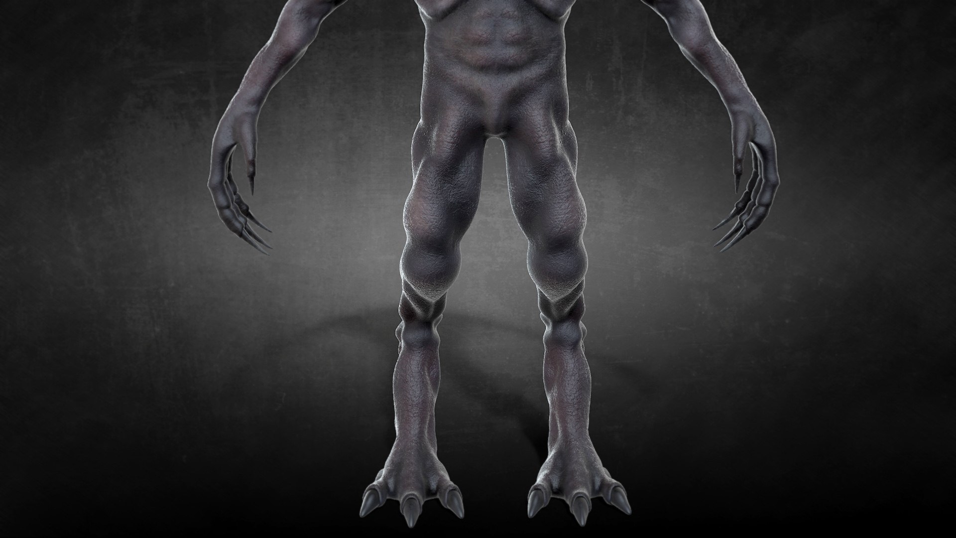 3D Werewolf Monster Model - TurboSquid 1989856