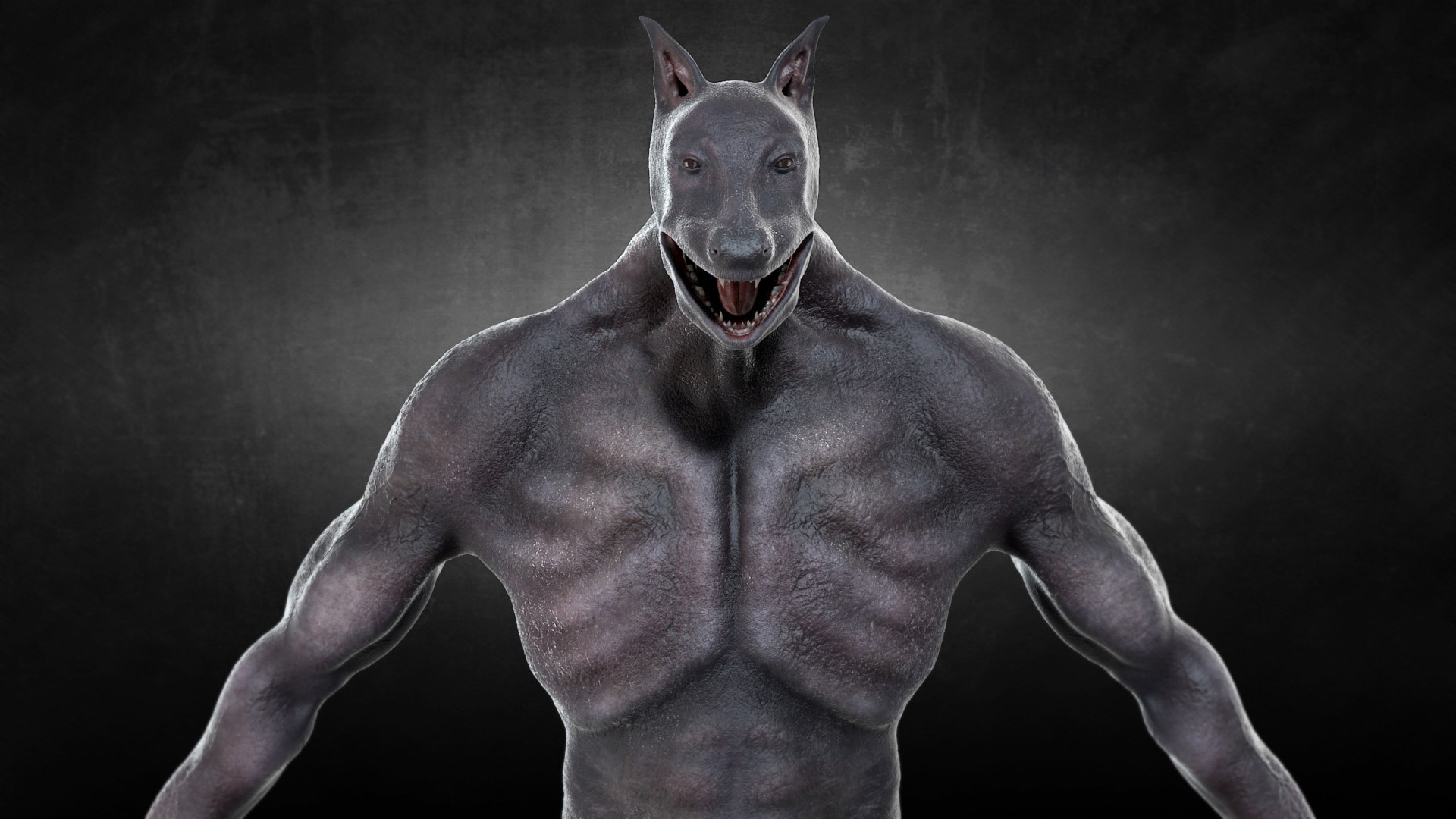 3D Werewolf Monster Model - TurboSquid 1989856