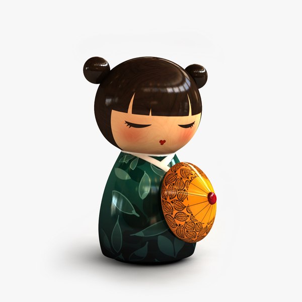 3D Geisha Models | TurboSquid