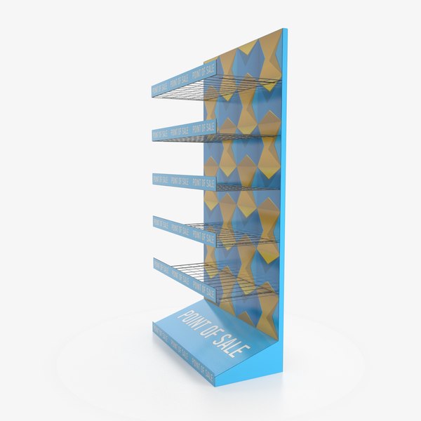 3D display rack - TurboSquid 1361646