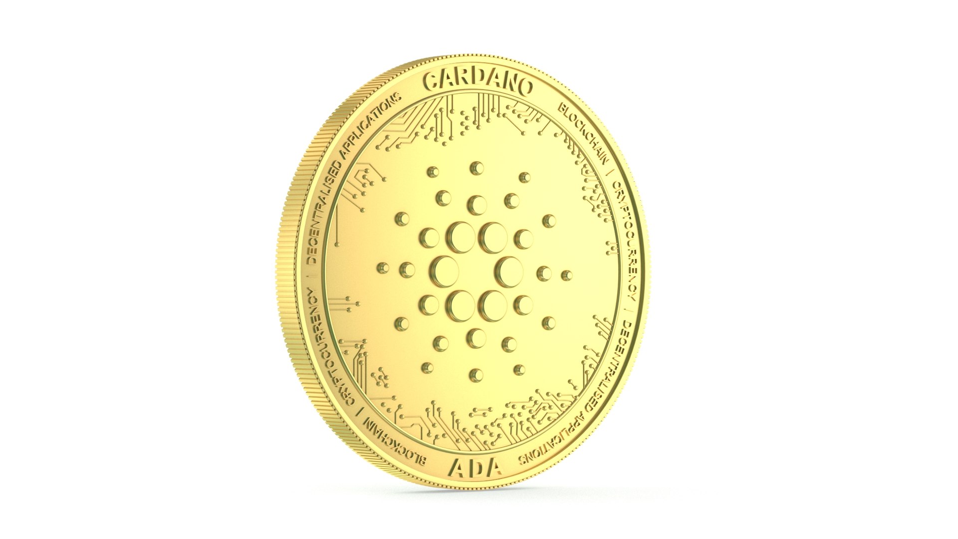 3D model Cardano Coin - TurboSquid 1742558