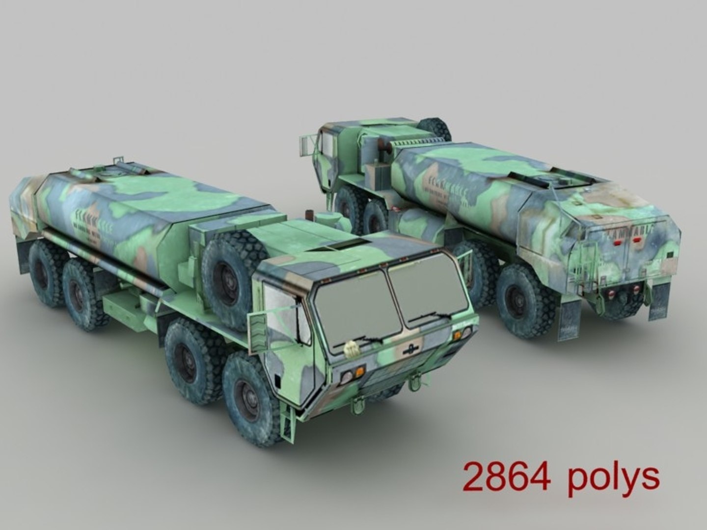 M978 Truck 3d Model