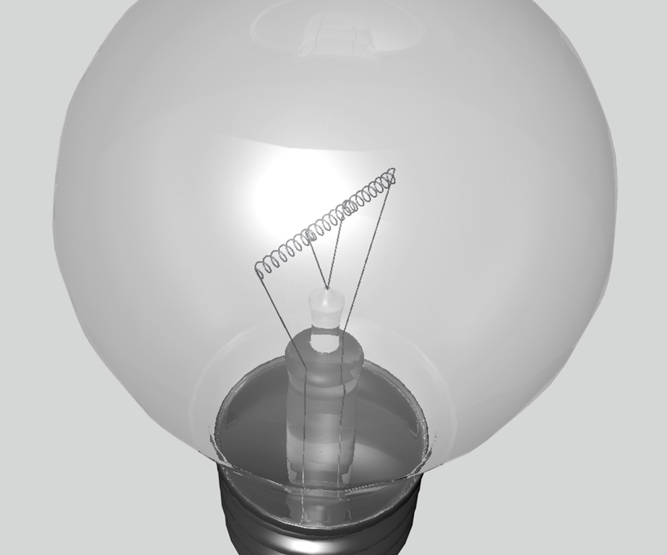 light bulb c4d free