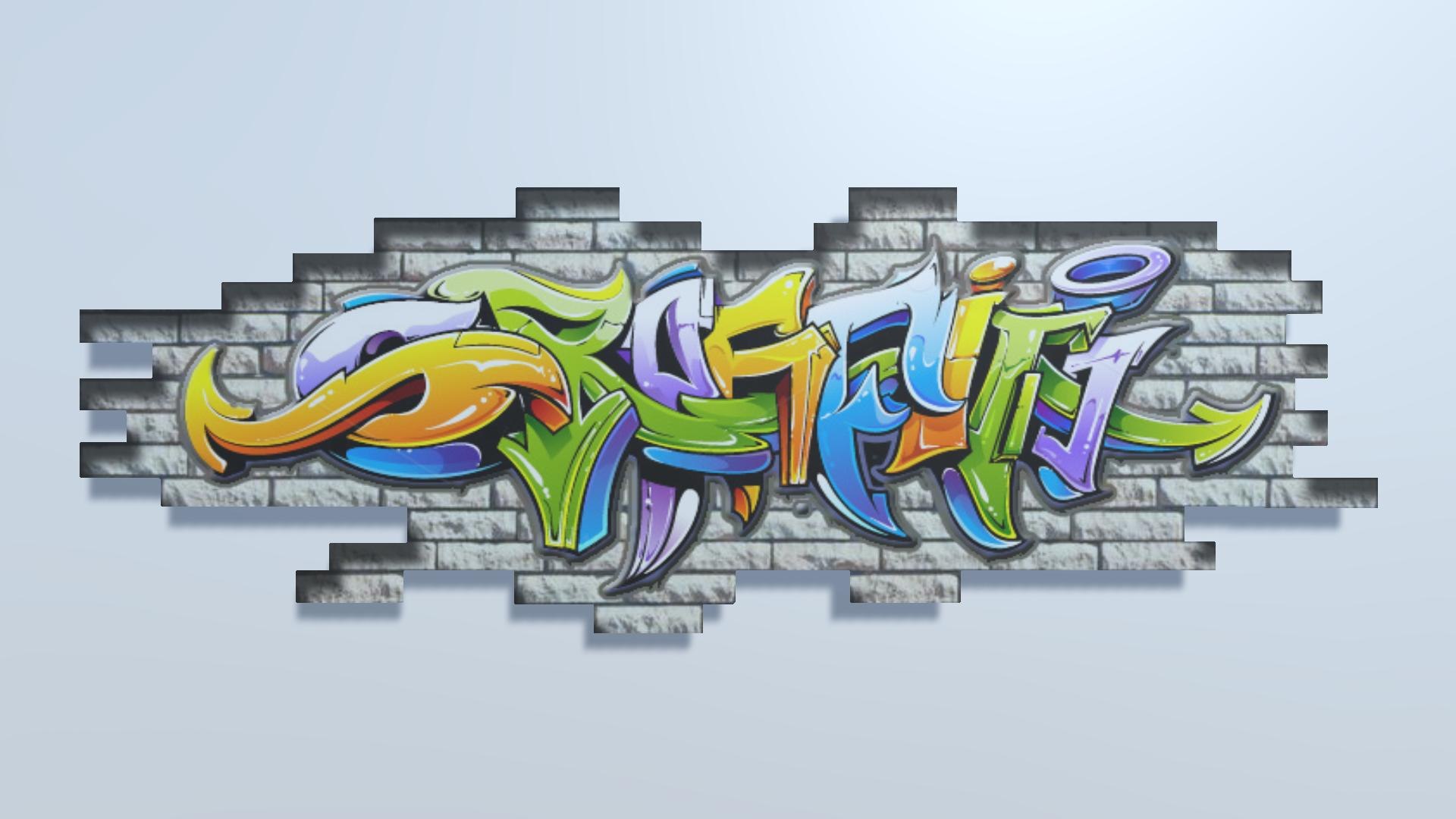 Free 3D Graffiti Pack - TurboSquid 2108157