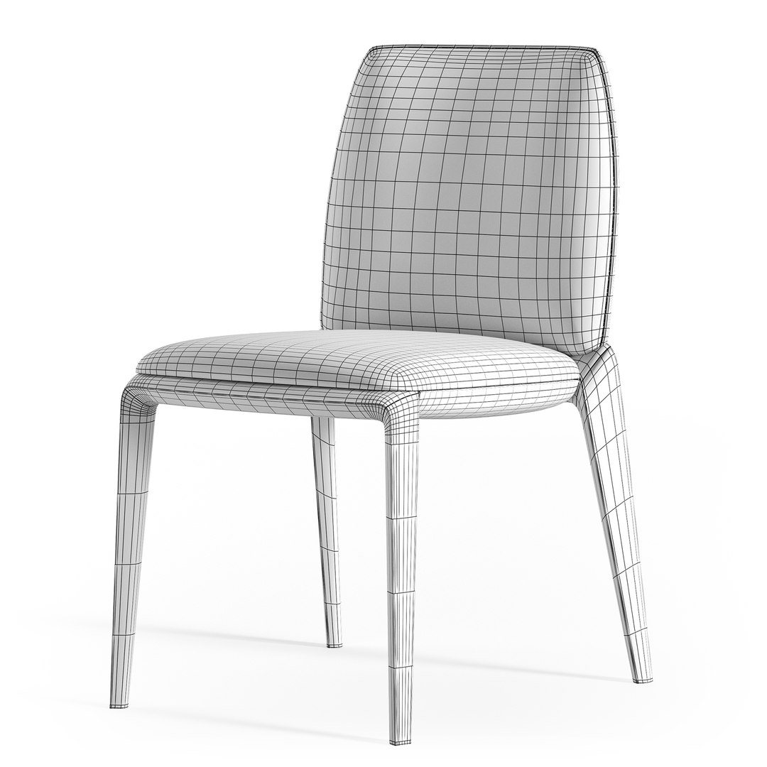3D Potocco Hiru Chair Model - TurboSquid 2020833