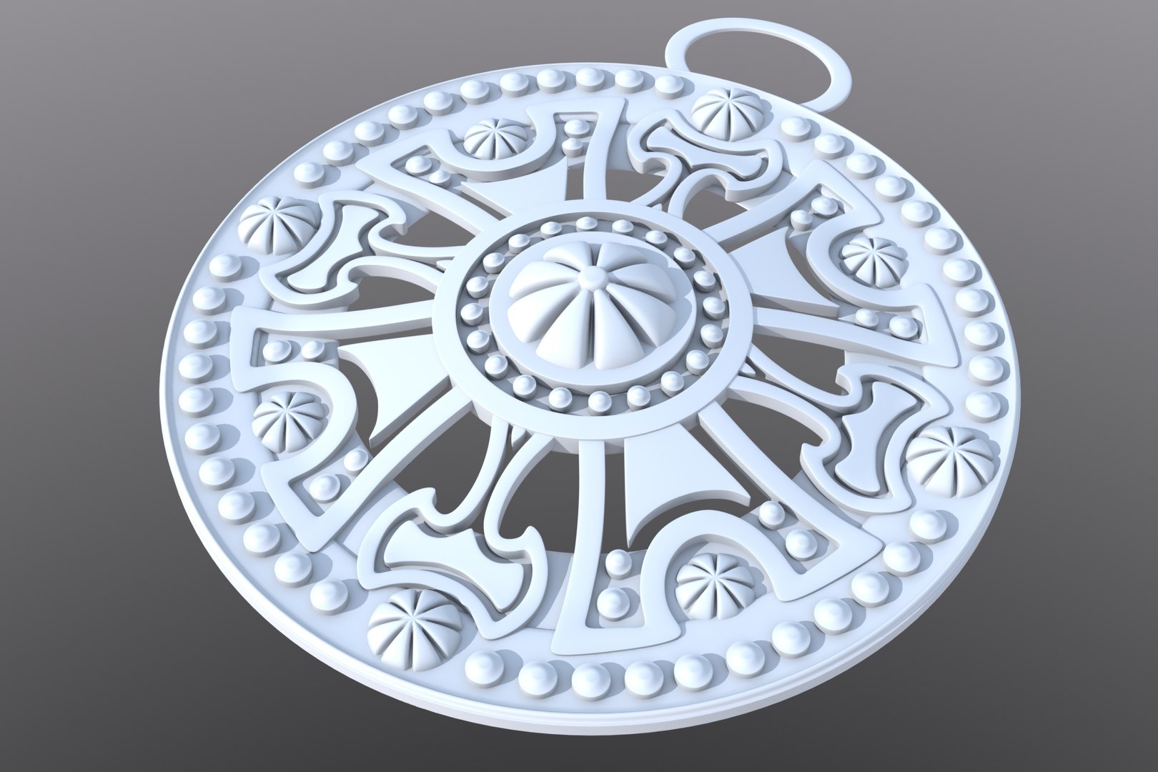 Medallion 3d Model