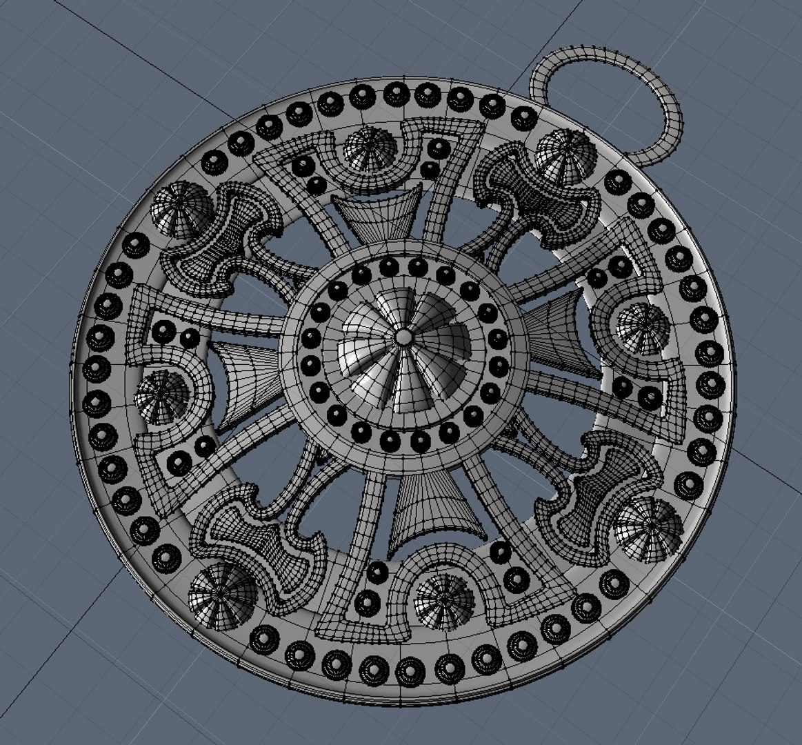 Medallion 3d Model
