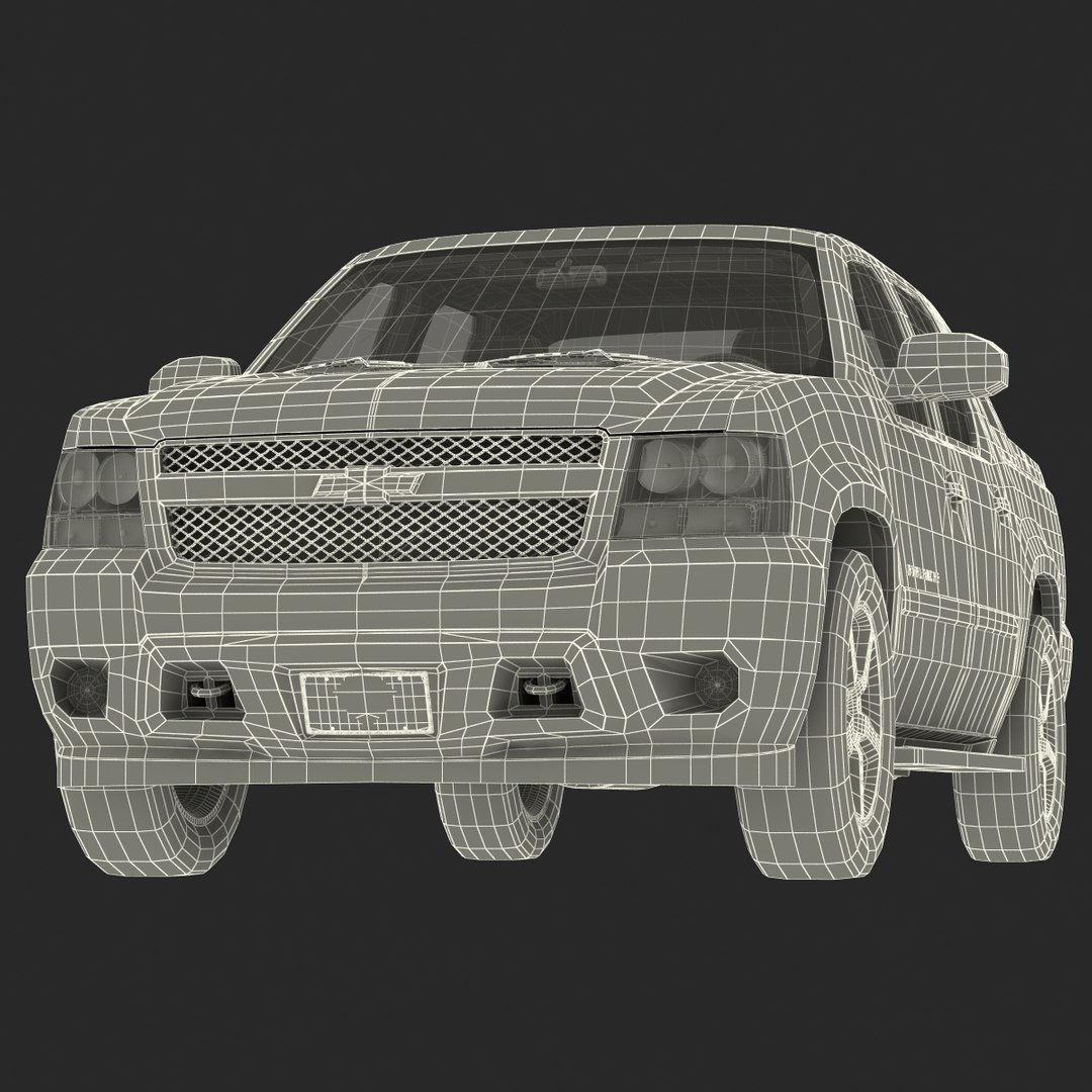 3d Chevrolet Avalanche 2014