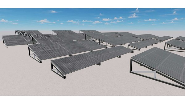 Photovoltaic Solar Panels 3D model - TurboSquid 2023614