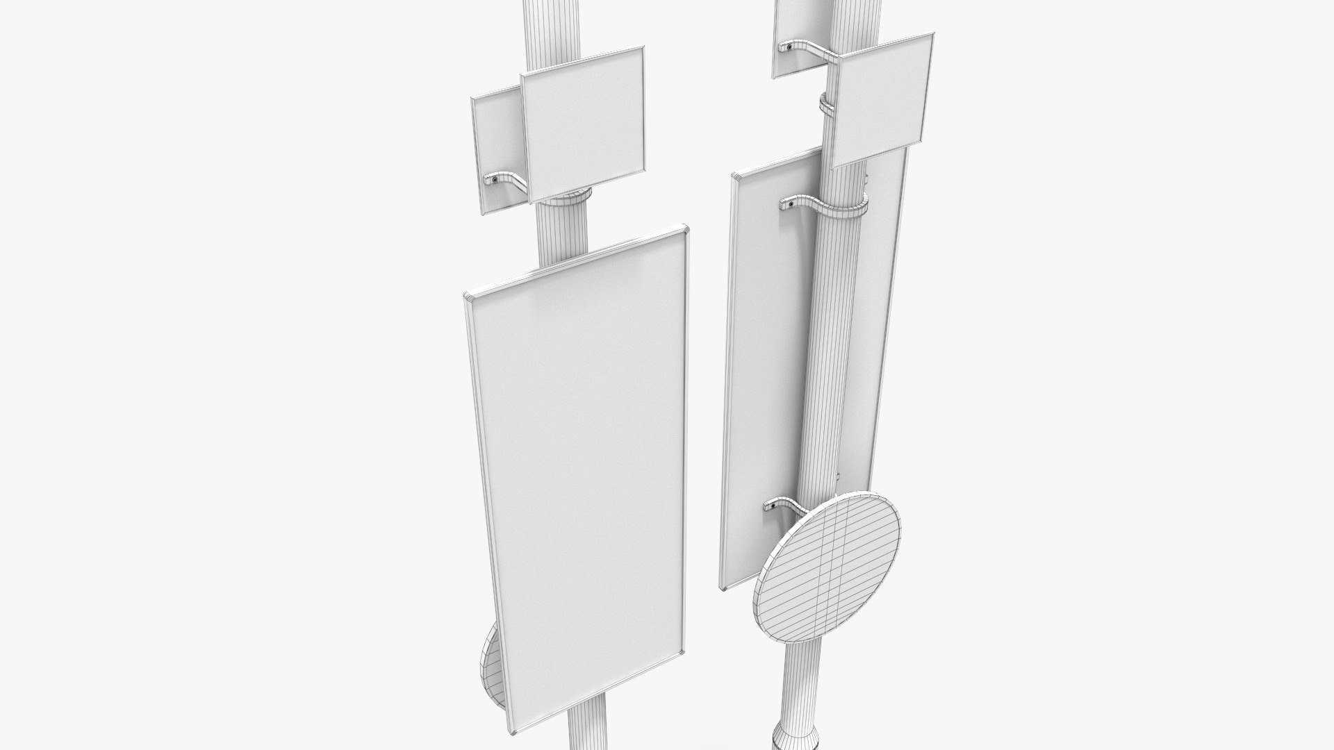 Sign Traffic Pbr 3D - TurboSquid 1683234