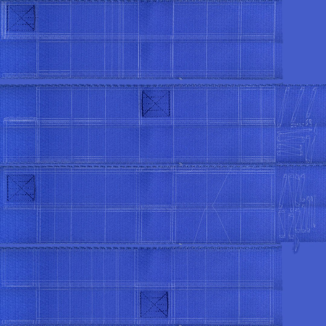 Webbing Cargo Net 50 Model - TurboSquid 1472568