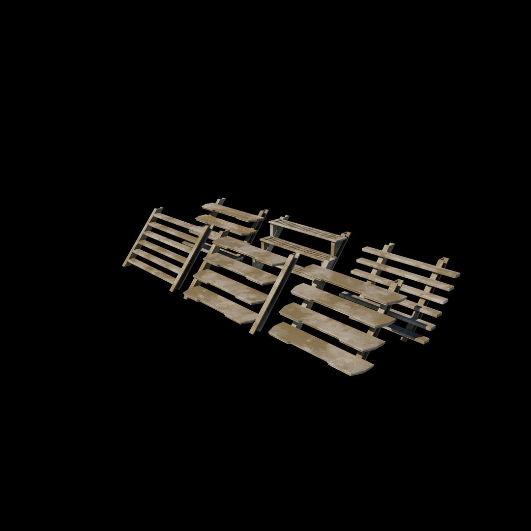 Stairs 3D - TurboSquid 2415004