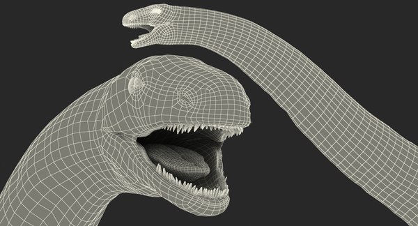 3d apatosaurus dinosaur model