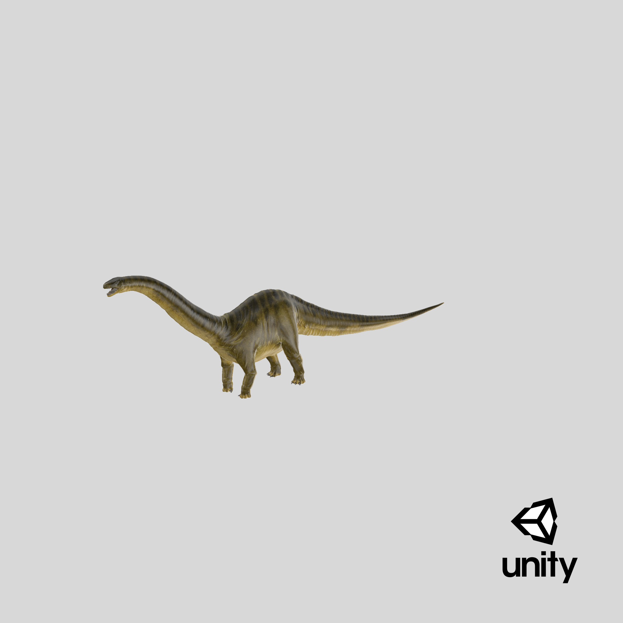 3d apatosaurus dinosaur model