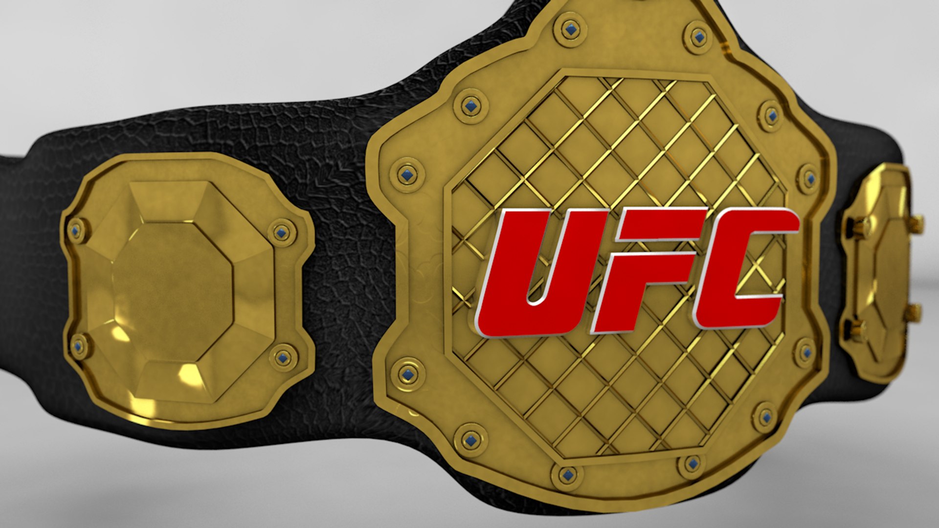 3D Ufc Champion Belt - TurboSquid 1324692