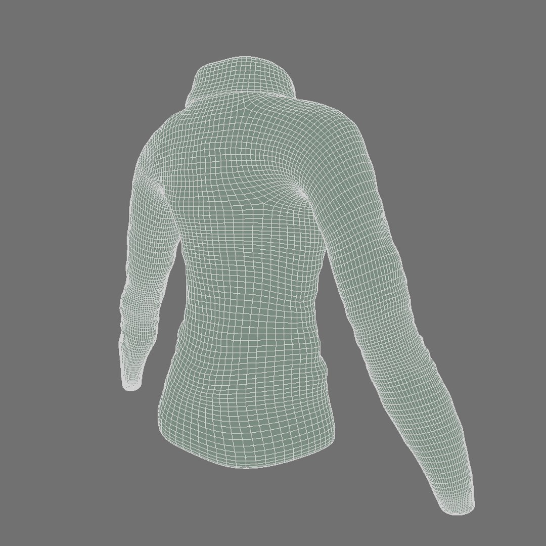 3dsmax Brown Leather Jacket