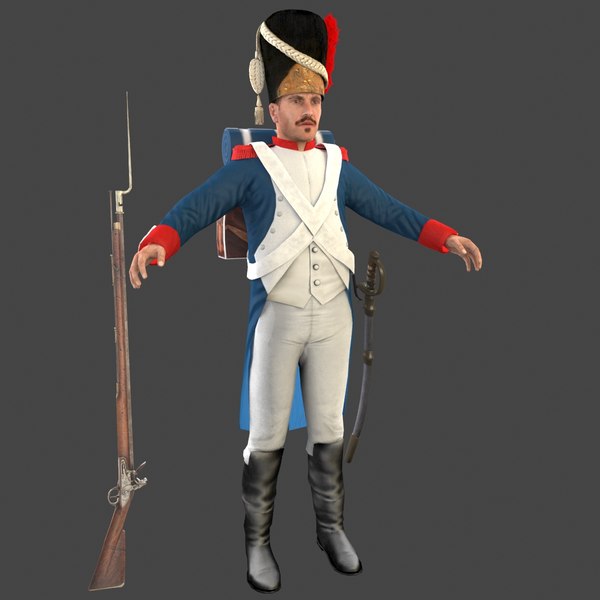 3d max infantry infantryman