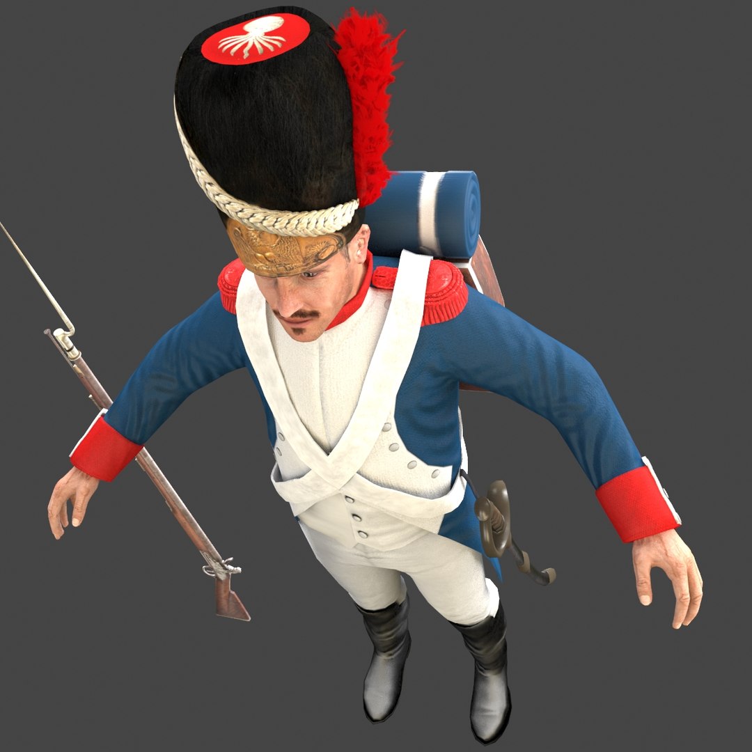 Grenadier Soldier 3D Model - TurboSquid 1459054