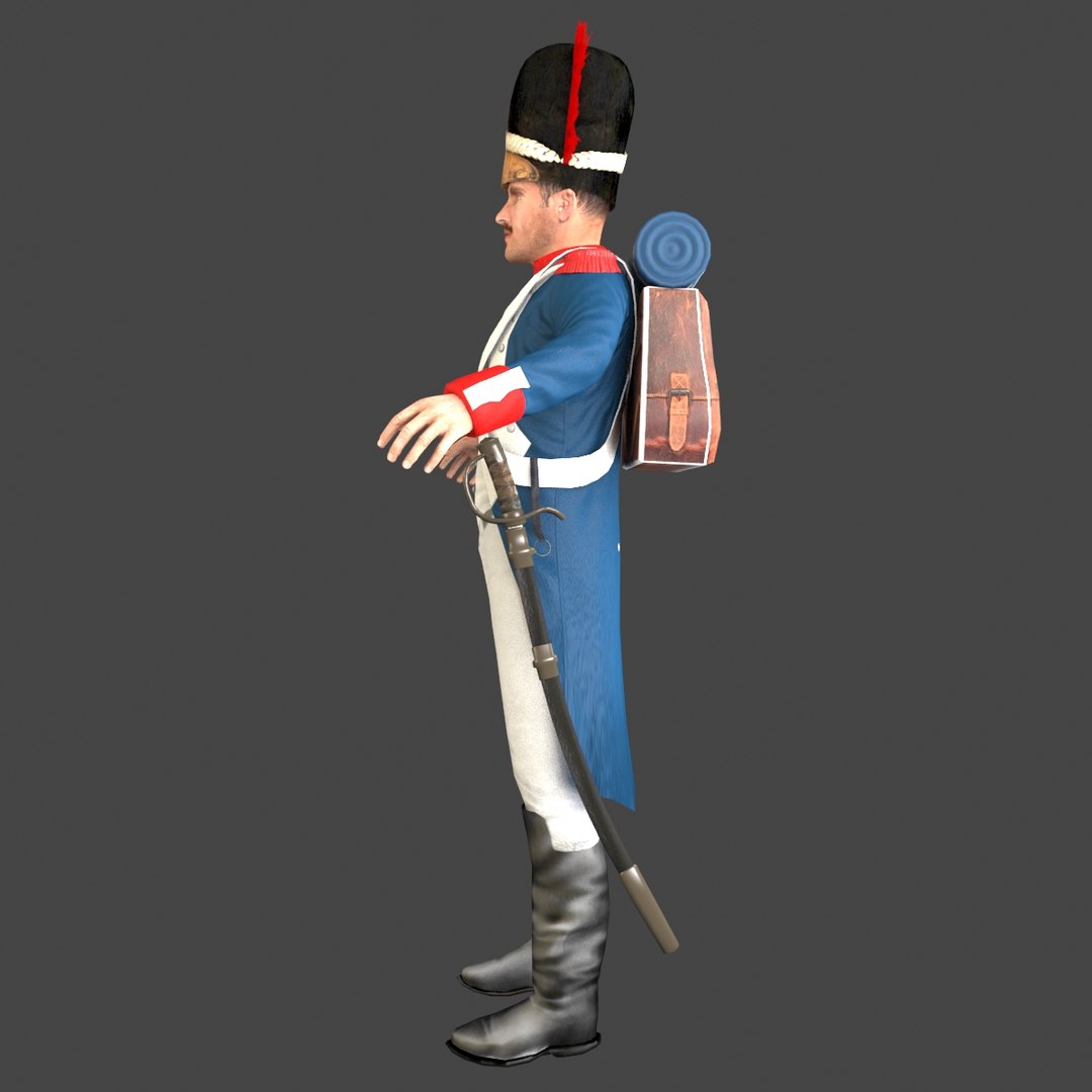 Grenadier Soldier 3D Model - TurboSquid 1459054