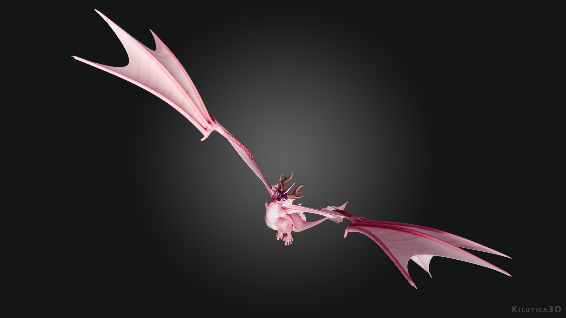 Dragoness - Rigged Female Dragon Character Model 3D - TurboSquid 2337926