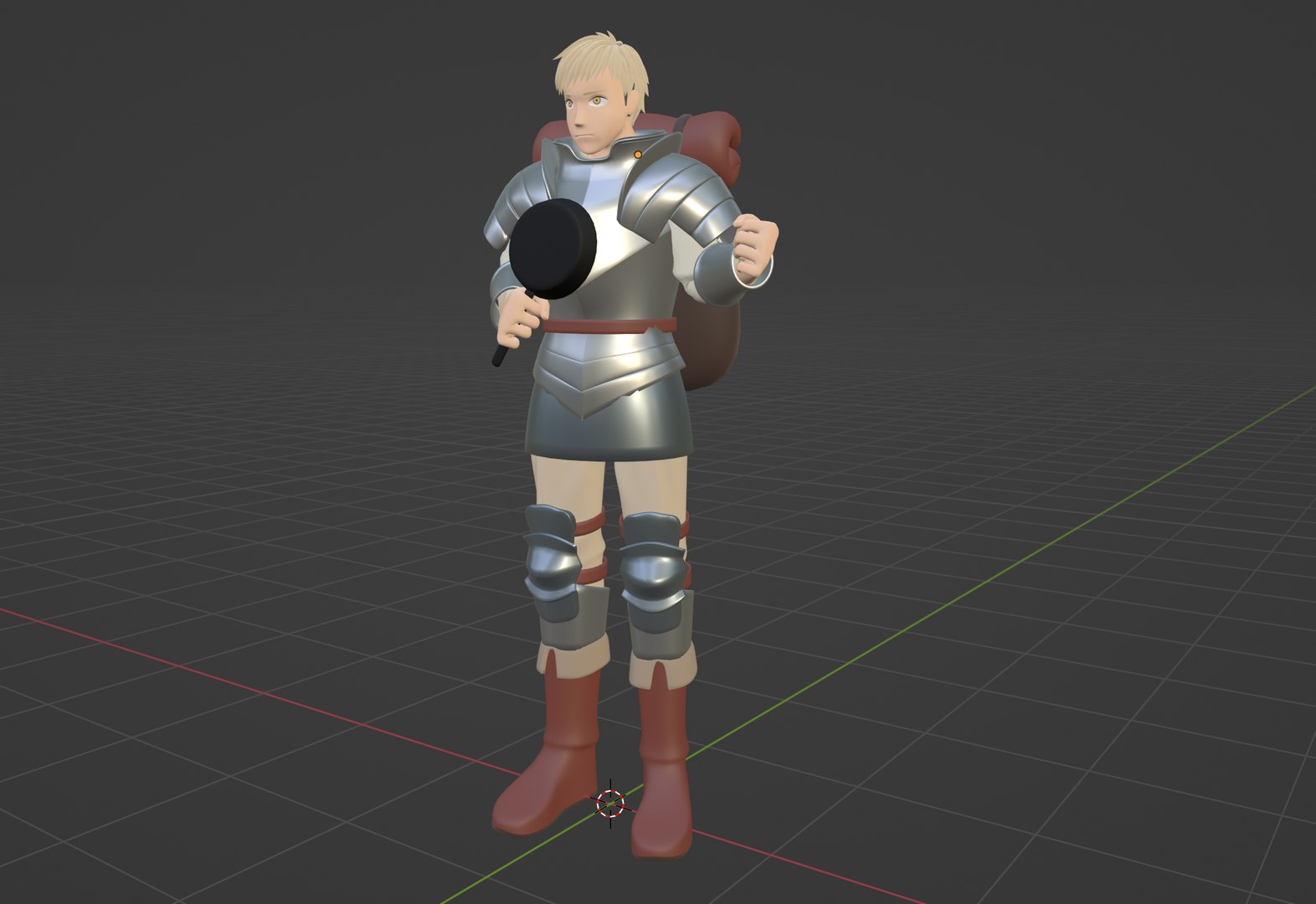 3D Laios Touden - Delicious In Dungeon Model - TurboSquid 2271131