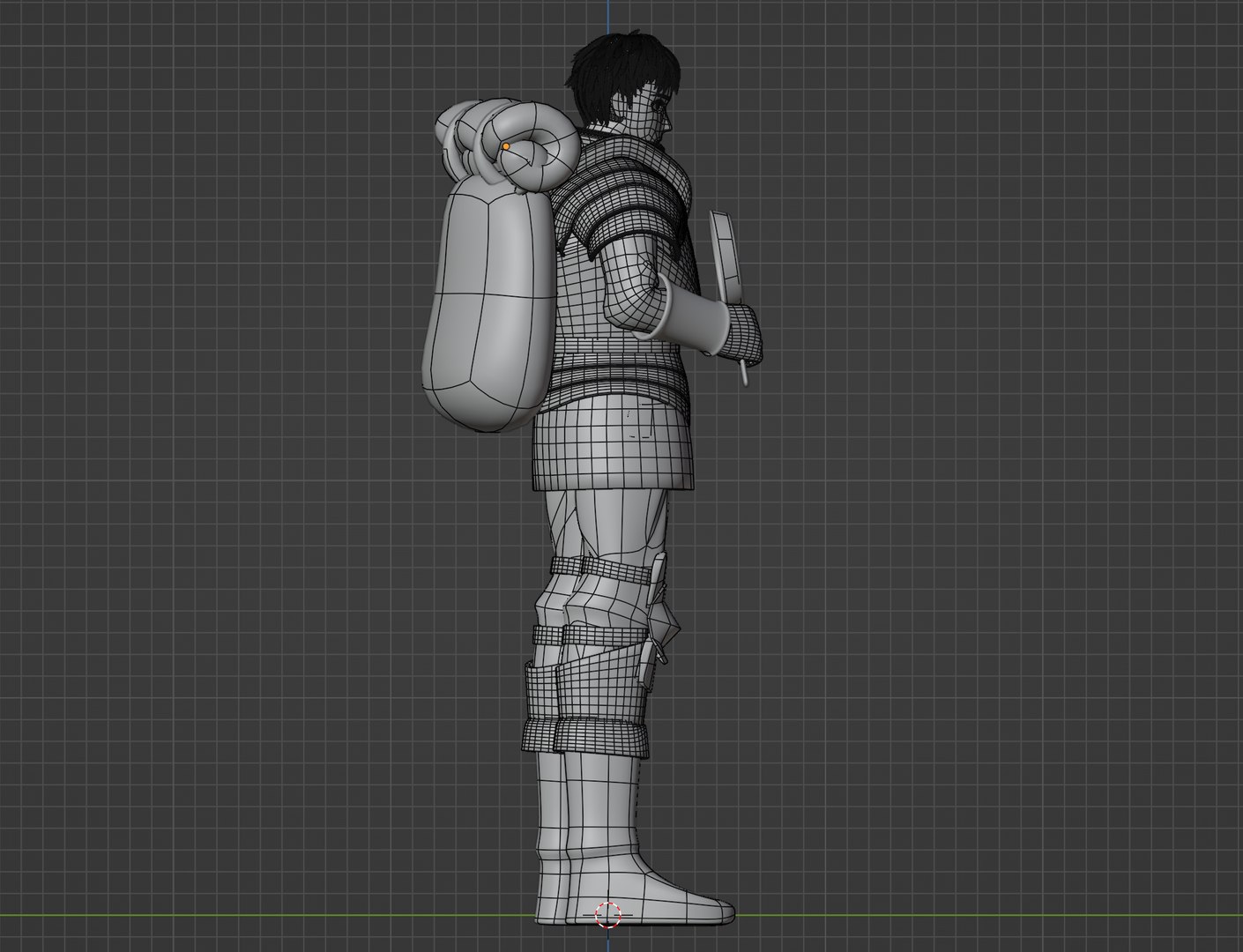 3D Laios Touden - Delicious In Dungeon Model - TurboSquid 2271131