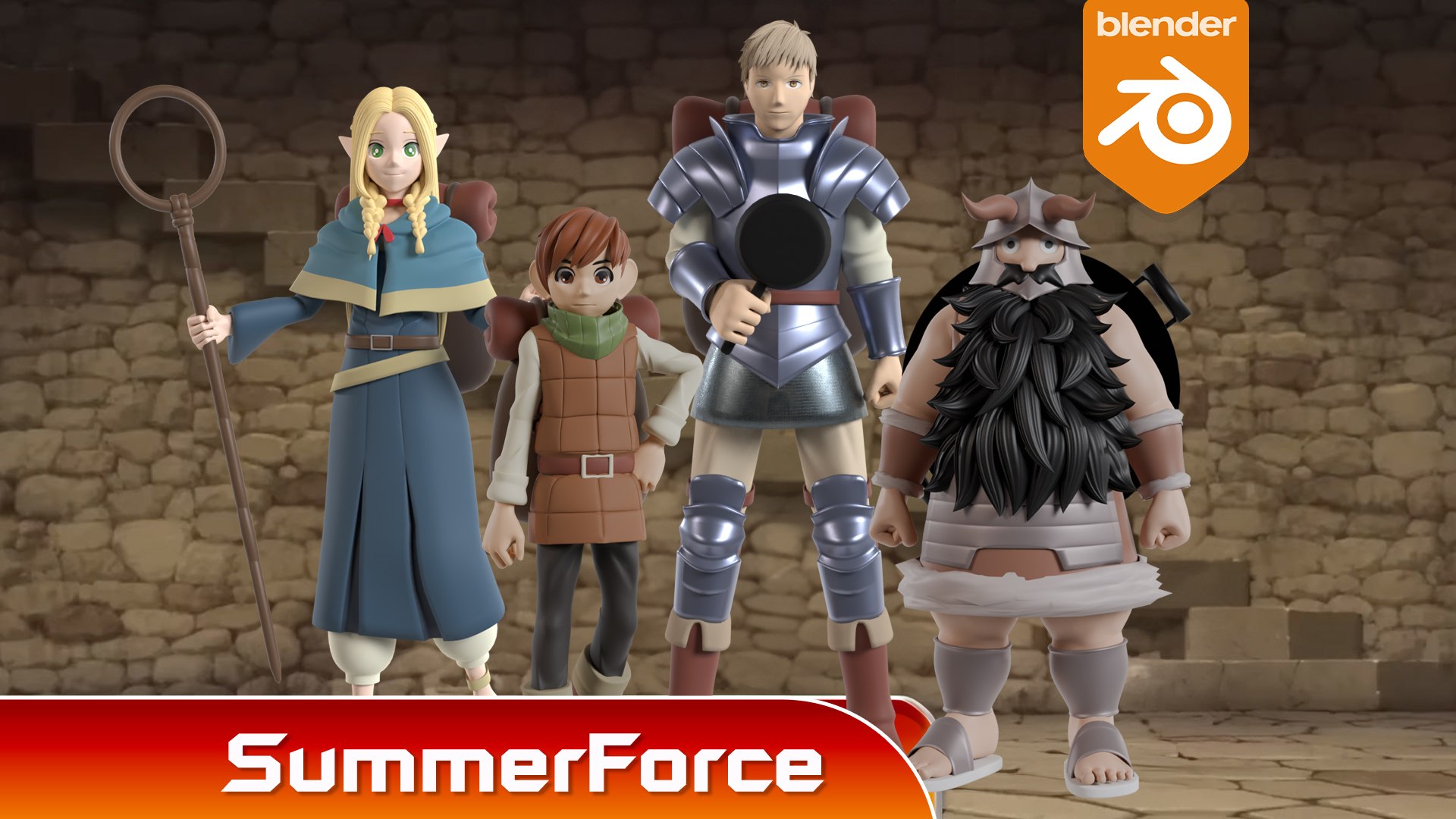 3D Laios Touden - Delicious In Dungeon Model - TurboSquid 2271131