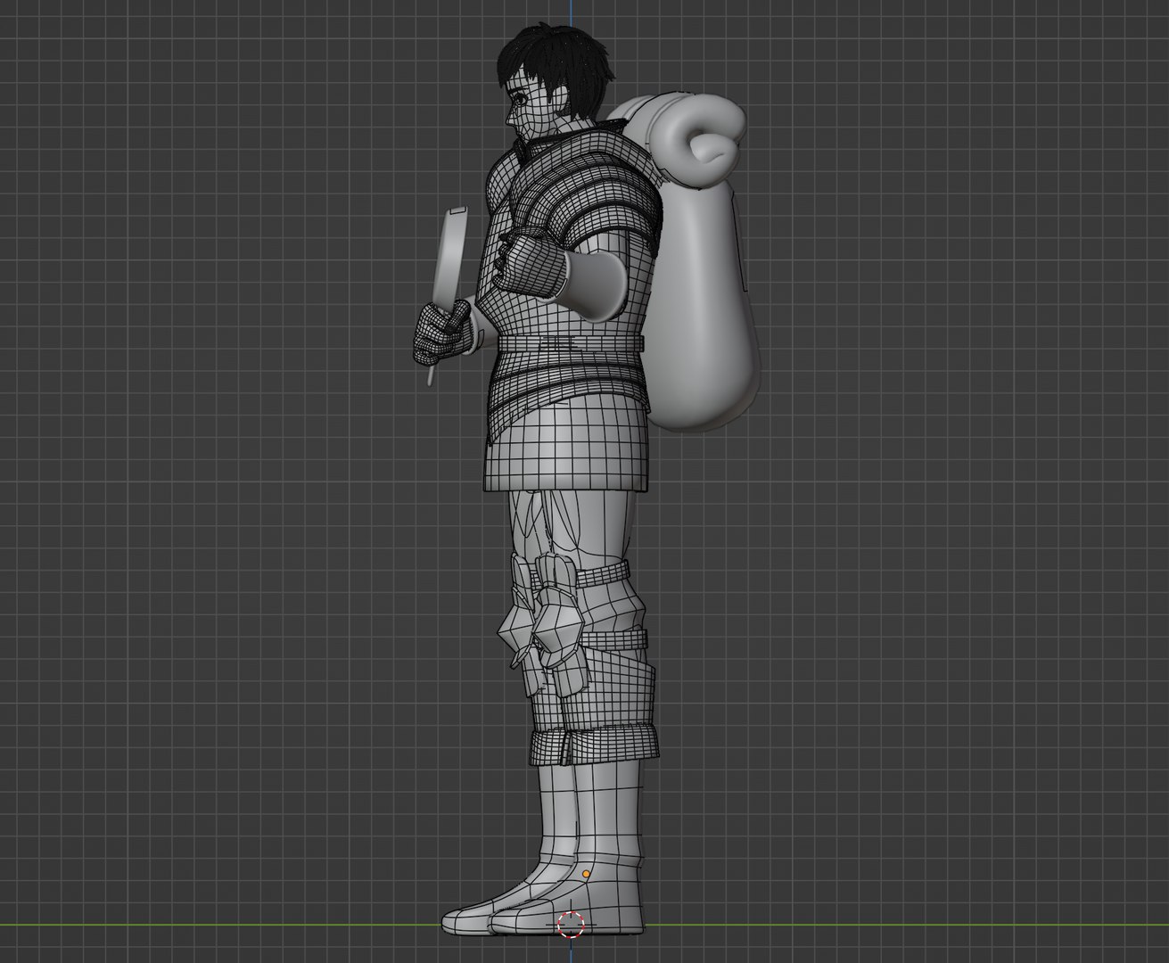 3D Laios Touden - Delicious In Dungeon Model - TurboSquid 2271131