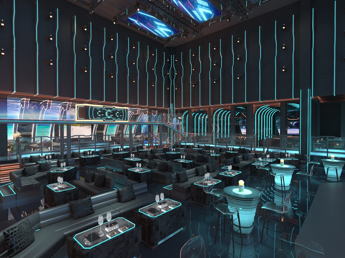 3D Model Bar - TurboSquid 1948322