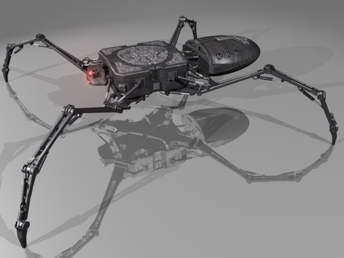 3d Mechanical Spider