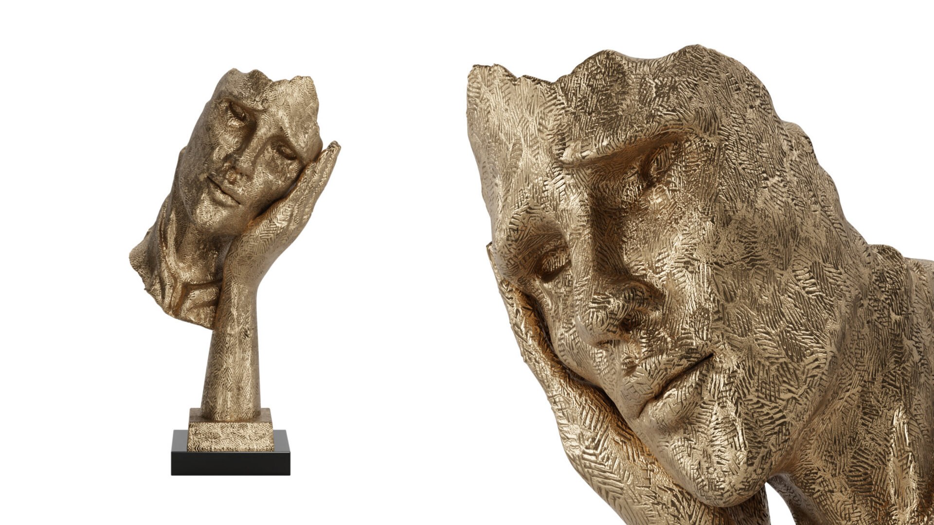 Think Sculpture Model - TurboSquid 2225582